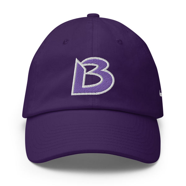 BOOMSKIZ® Signature B Cotton Caps - Purple – BOOMSKIZ® Apparel